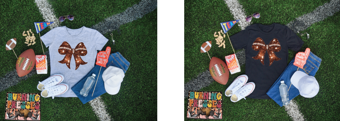 1775 Football Bow DTF/Sublimation Transfers – Burning Presses