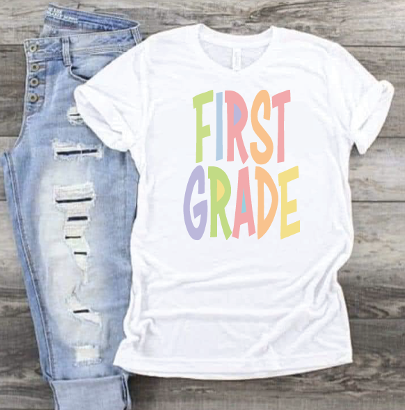 First Grade DTF transfers – Burning Presses